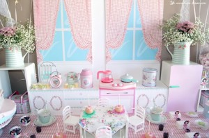 Vintage Kitchen Tea Party – Baby Shower Ideas 4U