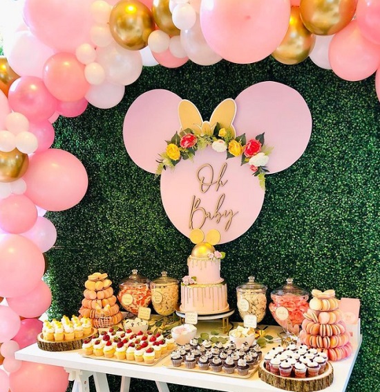 Charming Minnie Mouse Baby Shower Ideas – Baby Shower Ideas 4U