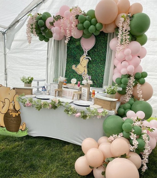 Winnie the Pooh Themed Baby Shower Decorations and Favors – Baby Shower ...