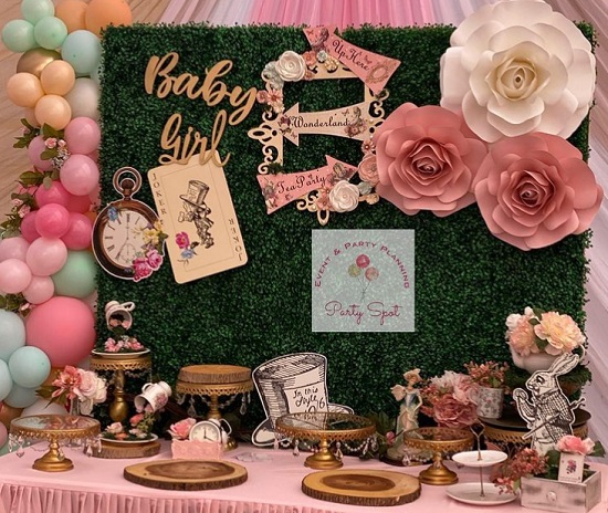 Alice in Wonderland Baby Shower Ideas – Mad Hatter – Baby Shower Ideas 4U