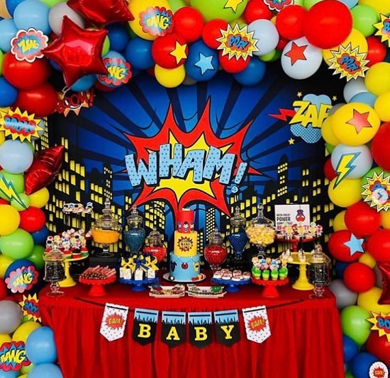 Superhero Baby Shower Theme Ideas – Baby Shower Ideas 4U