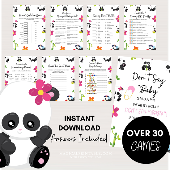 Panda Baby Shower Ideas – Baby Shower Ideas 4U
