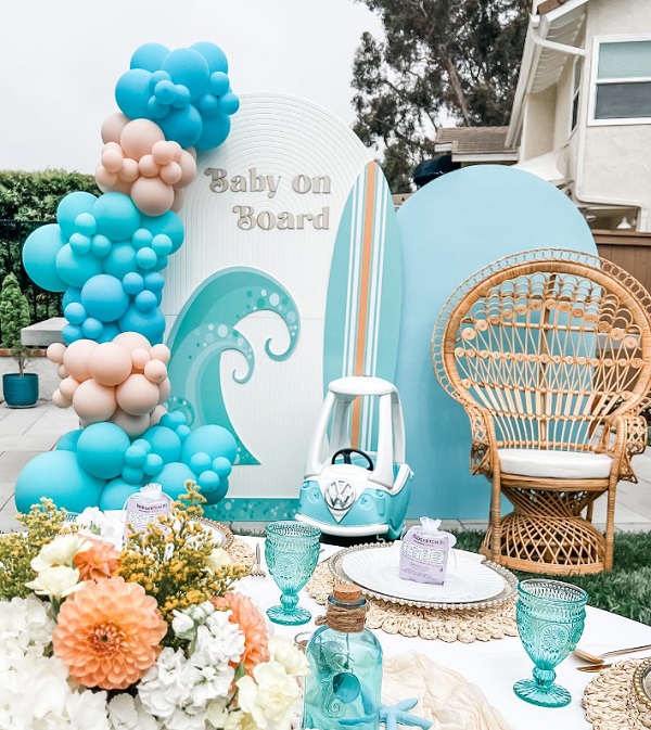 Beach Themed Baby Shower Ideas – Baby on Board – Baby Shower Ideas 4U