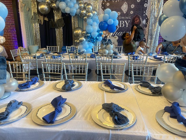 Blue Jean Baby Shower Decor