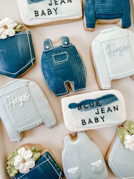 “Blue Jean Baby” Themed Baby Shower – Denim Baby Shower – Baby Shower ...