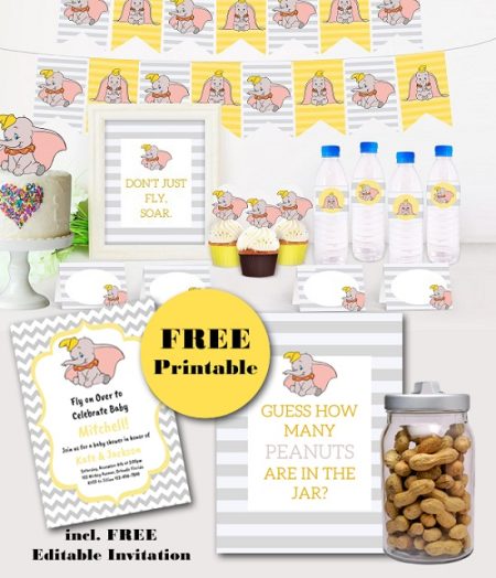 Dumbo Baby Shower Ideas – Baby Shower Ideas 4U