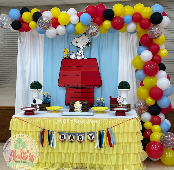 Adorable Peanuts / Snoopy Baby Shower Ideas – Baby Shower Ideas 4U